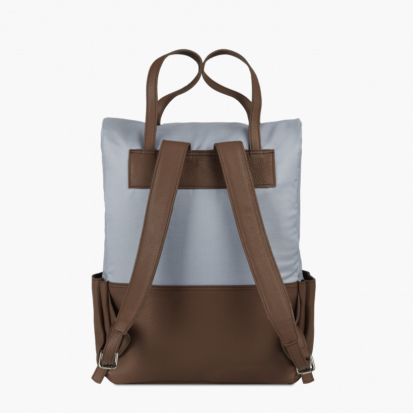 VOYAGER BACKPACK - BROWN/GREY